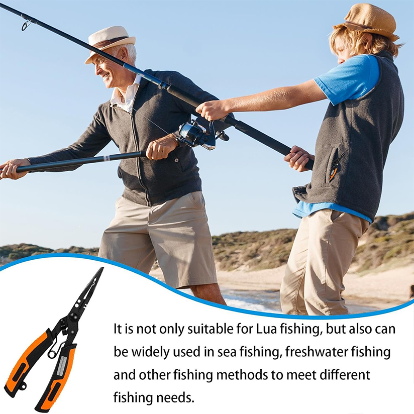 Multifunctional fishing pliers with Teflon coating – MoveHair LTD