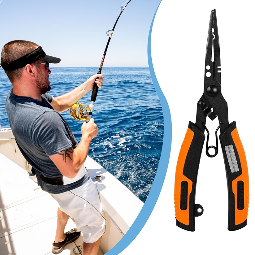 Multifunctional fishing pliers with Teflon coating – MoveHair LTD